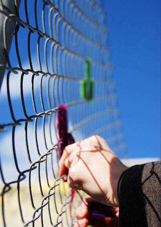 Community Creates Path of Us: Public Art Fence Weaving - NNJCF