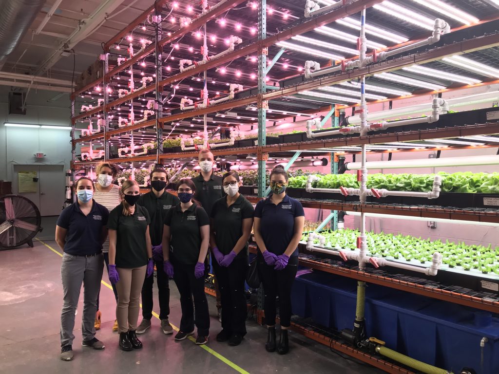 Green Team Visits Greens Do Good Vertical Farm - NNJCF