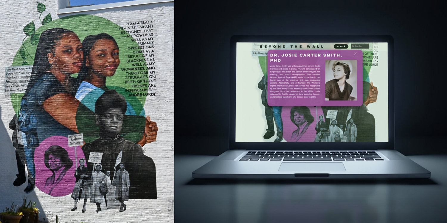 Beyond the Wall: Black Women's Mural Website Opens - NNJCF